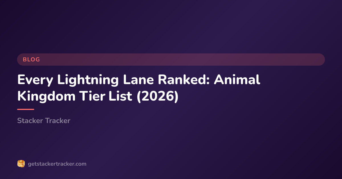 Every Lightning Lane Ranked: Animal Kingdom Tier List (2026) — Stacker ...